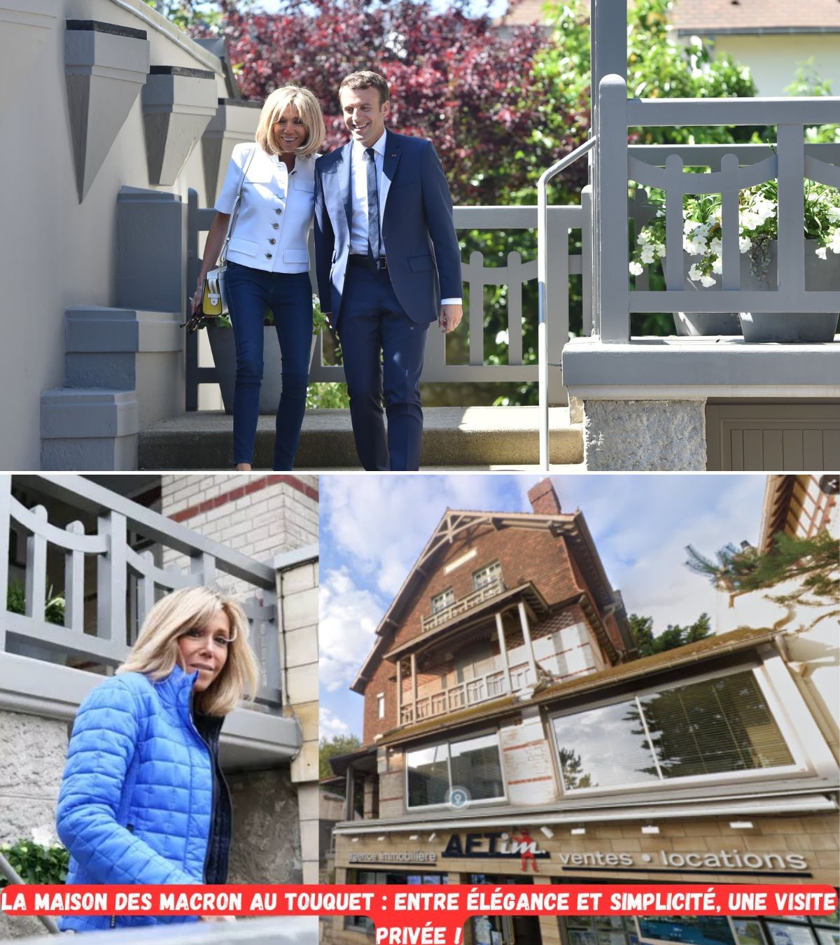 Emmanuel et Brigitte Macron prêts à vendre leur maison du Touquet ? Ce ...