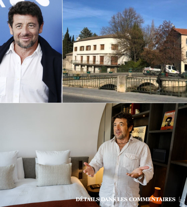 Patrick Bruel dévoile enfin son incroyable hôtel 5 étoiles caché dans un village du Vaucluse ...